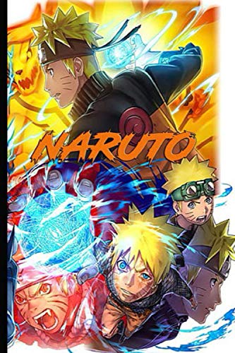 NARUTO: Notebook 100 pages | 6" x 9" | Collage Lined Pages | Journal ...