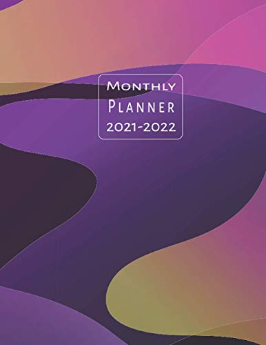 Monthly Planner 2021-2022: 2 Years Calendar Planner with Holidays / 24 ...