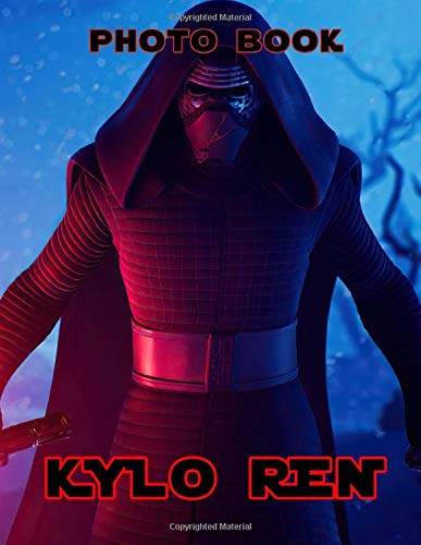 Kylo Ren Photo Book: Perfect Gift 20 Photo Pages Books For Kids And ...