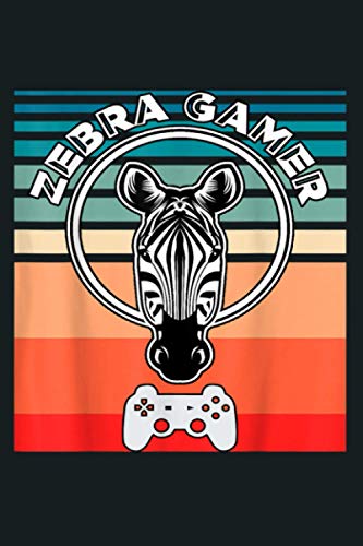 Zebra Gamer Controller Graphic Design For Gamer Kids: Notebook Planner ...