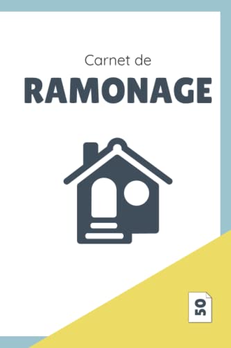 Carnet de Ramonage: 50 Factures tenant lieu de Certificat de Ramonage ...
