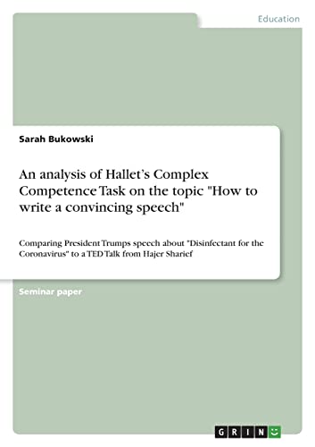 An analysis of Hallet's Complex Competence Task on the topic How to ...