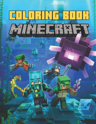 Minecrạft Coloring Book: Minecrạft Coloring Book For Kids, Ages 4-8 ...