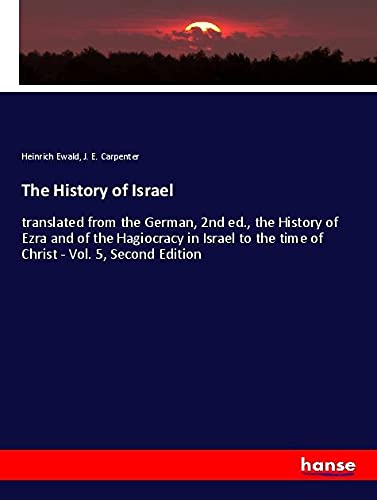 The History of Israel by John Bright | Goodreads