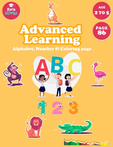 Advanced Learning For Kids - Alphabet, Numbers and Coloring Pages ...