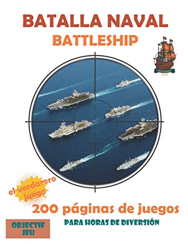Batalla naval Battleship | Libro de juego | Perfecto para viajes largos ...