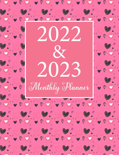 2022 & 2023 Monthly Planner: Monthly and yearly to do list and notes to ...