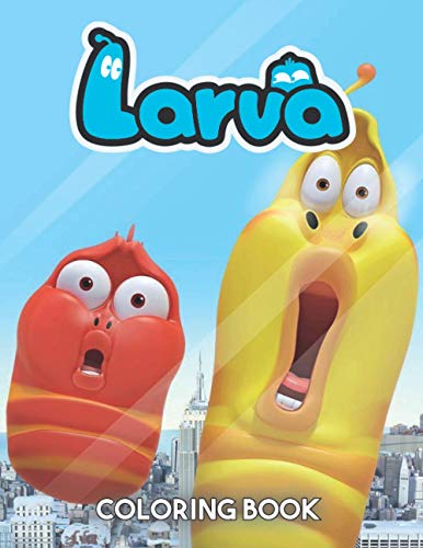 Larva Coloring Book: Super Coloring Book for Kids and Fans – GIANT ...