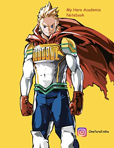 My Hero Academia Notebook: Lemillion: Squared notebook 5x5mm A4 by ...