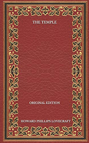 The Temple - Original Edition by H.P. Lovecraft | Goodreads