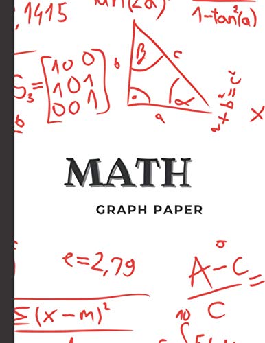 Math Graph Paper: Math and Science Composition Notebook, Graph Paper ...