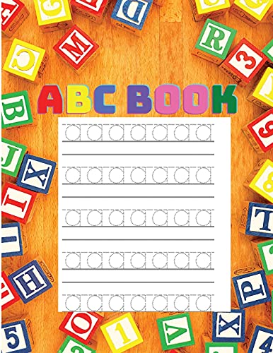 Alphabet Book For Kids Trace Letters Handwriting Practice Book For 