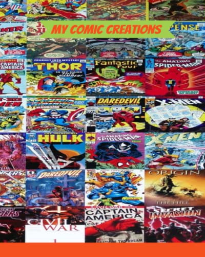 My comic creations: comic book notebook by Blue eye Publishing | Goodreads