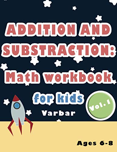 Addition and substraction: Math workbook: Math for kids, ages 1-5,basic ...