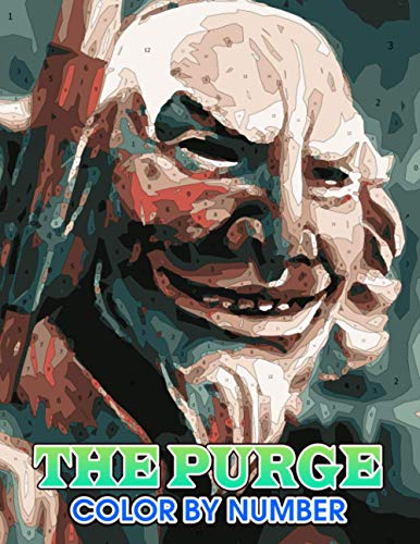 The purge Color by Number: The purge Color Book An Adult Coloring Book ...