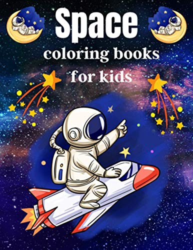 Space coloring books for Kids: Outer Space Coloring with Planets ...