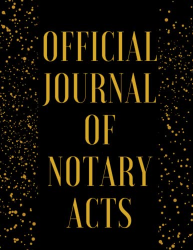 Notary Journal: Notary log book , recording of notarial acts, For ...
