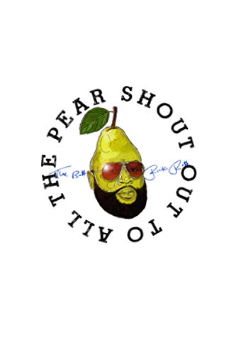Rick Ross Shout Out Pear Notebook: 6x9 120 Pages, Journal, Matte Finish ...