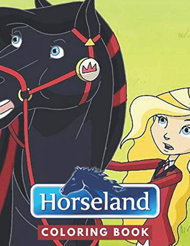 Horseland Coloring Book: Perfect Christmas Gift For Kids And Adults Who ...