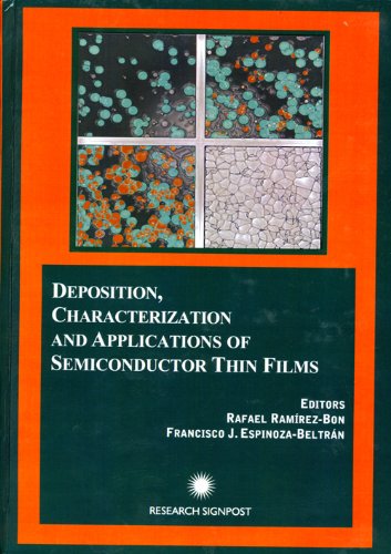 Deposition, Characterization and Applications of Semiconductor Thin ...