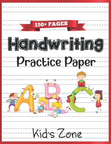 Handwriting Practice Paper: Blank handwriting practice paper. 8.5" x 11 ...