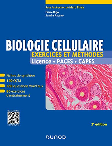Biologie cellulaire - Exercices et méthodes - 2e éd. : Fiches de cours ...
