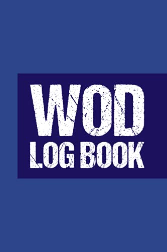 Wod Log Book: CrossFit Exercise Planner | CrossFit Wod Beginner Log ...