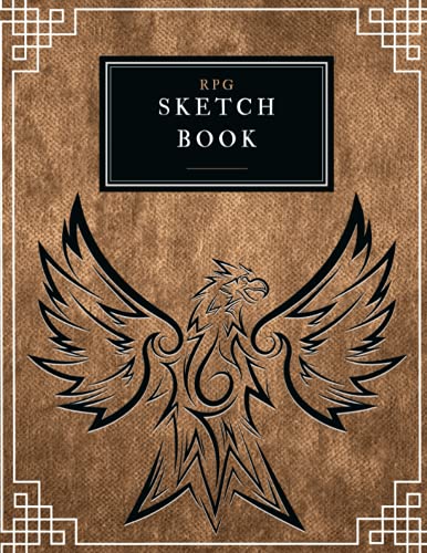 RPG Sketch Book: Sketch, Draw, Paint, Doodle your Characters, NPC's ...