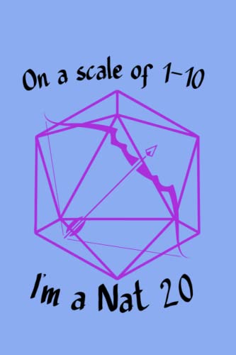 On a Scale of 1-10 I'm a Nat 20 Ranger: The Rpg Character Journal ...