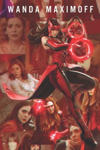 Wanda Maximoff Notebook: Great Notebook for School or as a Diary, Lined ...