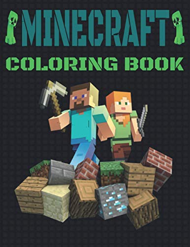 Minecraft Coloring Book: Minecraft Coloring Book For Teens, Minecraft ...