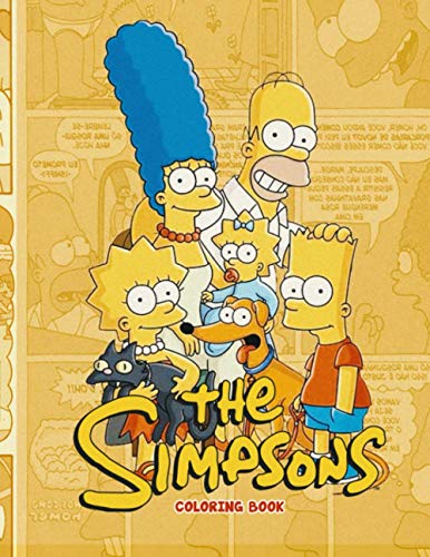 The Simpsons Coloring Book: An Amazing Coloring Book For Fans Of The ...