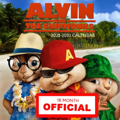 Alvin and the Chipmunks 2022 Calendar: OFFICIAL Alvin and the Chipmunks ...
