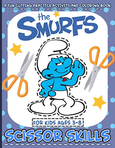 The Smurfs Scissor Skills: High-Quality Cutting And Paste Skills ...
