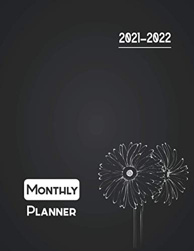 2021-2022 Monthly Planner: 2 Years Calendar Planner with Holidays / 24 ...