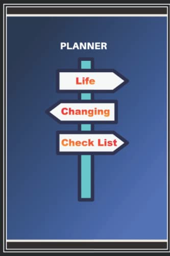 Life Changing Check List : Daily Planner Journal Organizer Time ...