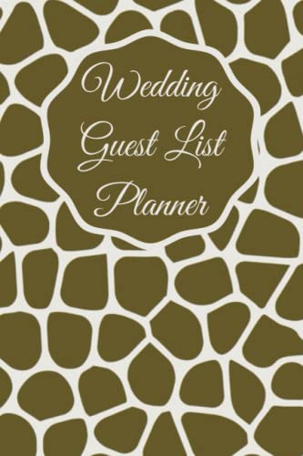 Wedding Guest List Planner: Guest List by Queenie Peanie | Goodreads