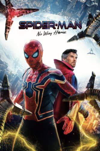 Spider-Man: No Way Home: Lined Notebook, Writing Journal, Diary ...