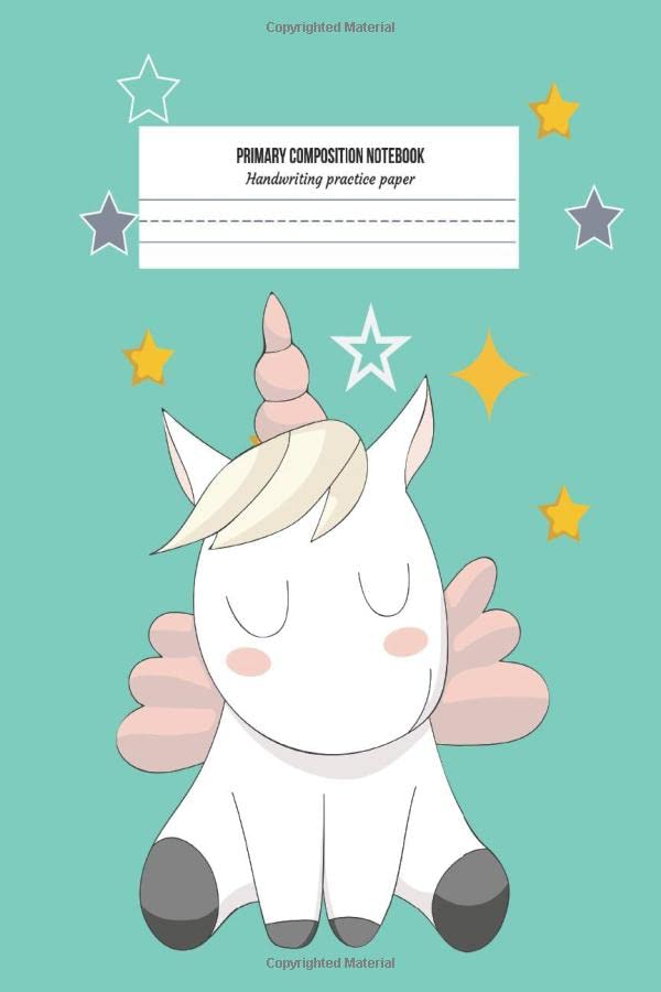 Primary Notebook Handwriting Practice Paper Unicorn Handwriting Primary Notebook Handwriting Practice Paper Unicorn Handwriting