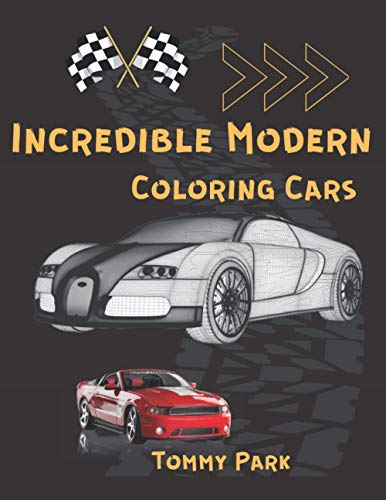 Incredible Modern Coloring Cars: 35 Amazing Sports Cars- Color for Boys ...