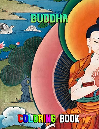 Buddha Coloring Book: Buddha's Wisdom Activity Book Colouring Pages ...