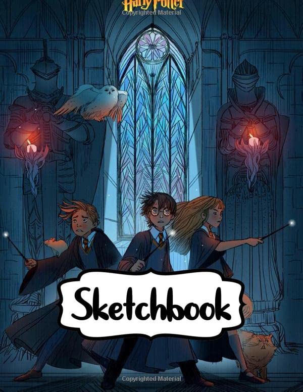 Sketchbook: Magical Adventure Series Movie Comic Non Science Potterhead ...