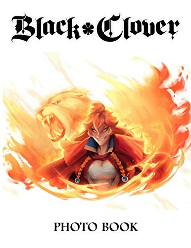 Black Clover Photo Book: Unofficial 20 Image And Photo Pages Book Books ...