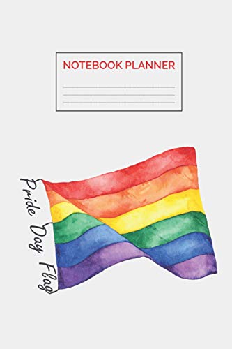Notebook Planner Pride Day Flag: This Historical Pride Month 2021 ...