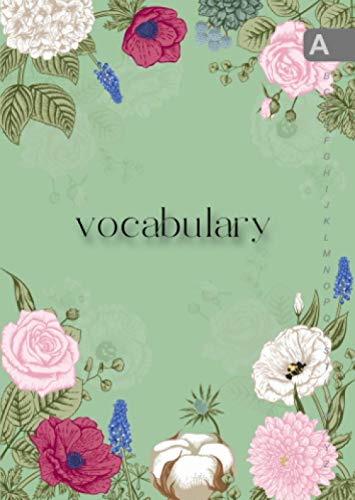 Vocabulary: B6 Notebook 2 Columns Small | A-Z Alphabetical Index ...