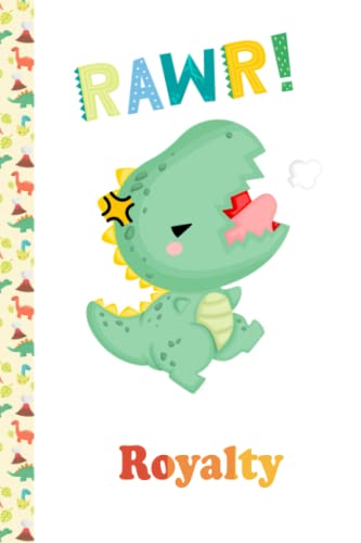 Rawr Cute Dinosaur Royalty: Draw and Write Journal for Girls ...