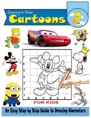 Learning to draw cartoons for kids: How to Draw: Easy Techniques and ...