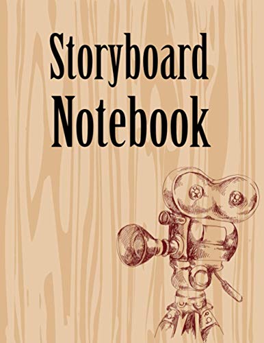 Storyboard Notebook: Notebook Sketchbook Template Panel Pages for ...