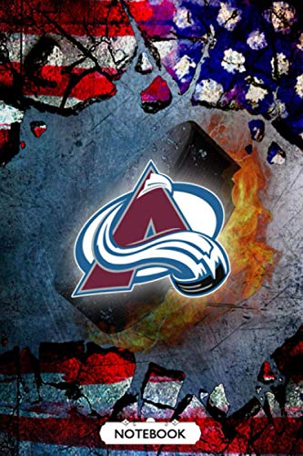 NHL Notebook : Colorado Avalanche Lined Notebook Journal Blank Ruled ...