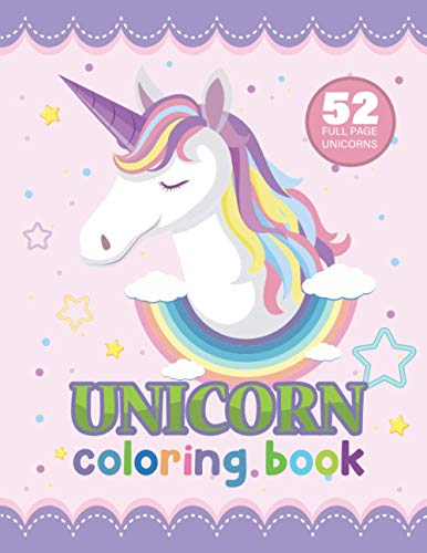 Unicorn Coloring Book: Unicorn Coloring Book for Kids Ages 4-8 Who ...